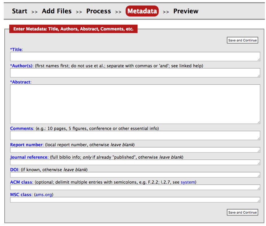 Open Practices arXiv Guidance for First Time Users